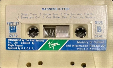 UTTER MADNESS, South Korea, 1987 – Madnessography