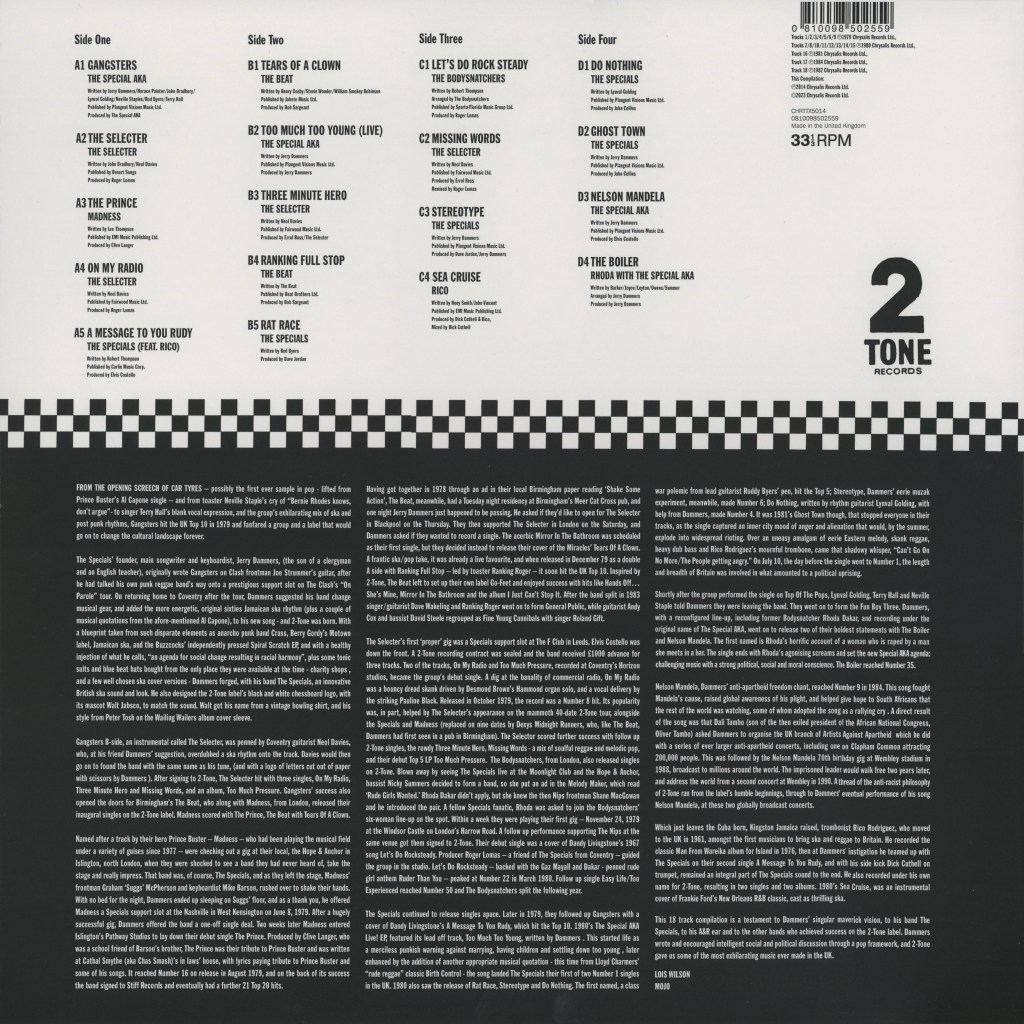 Various – The Best Of 2 Tone, International, 2023 – Madnessography